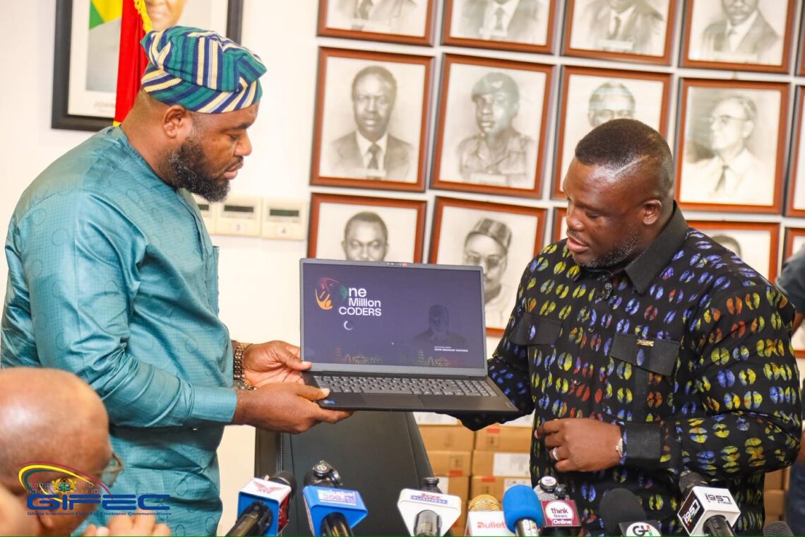 GIFEC donates laptops to support One Million Coders Programme - The ...
